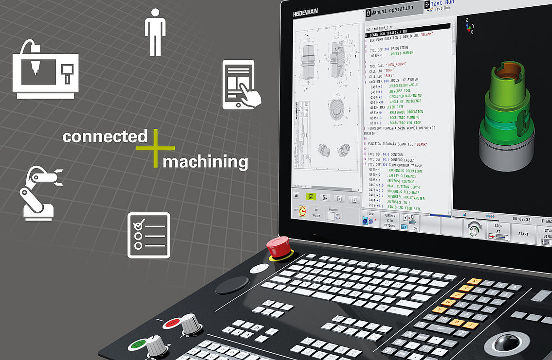 CNC PILOT 640 contouring control | HEIDENHAIN CNC control