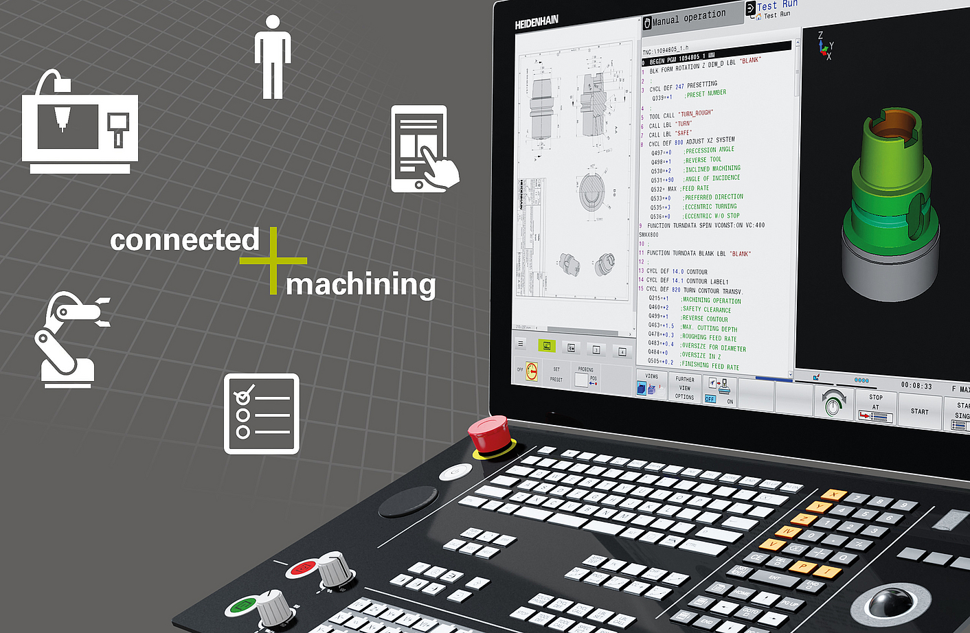 CNC PILOT 640 contouring control | HEIDENHAIN CNC control
