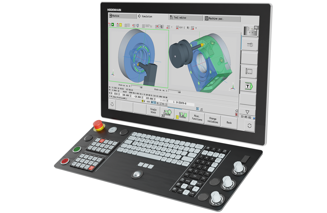 CNC PILOT 640 contouring control | HEIDENHAIN CNC control