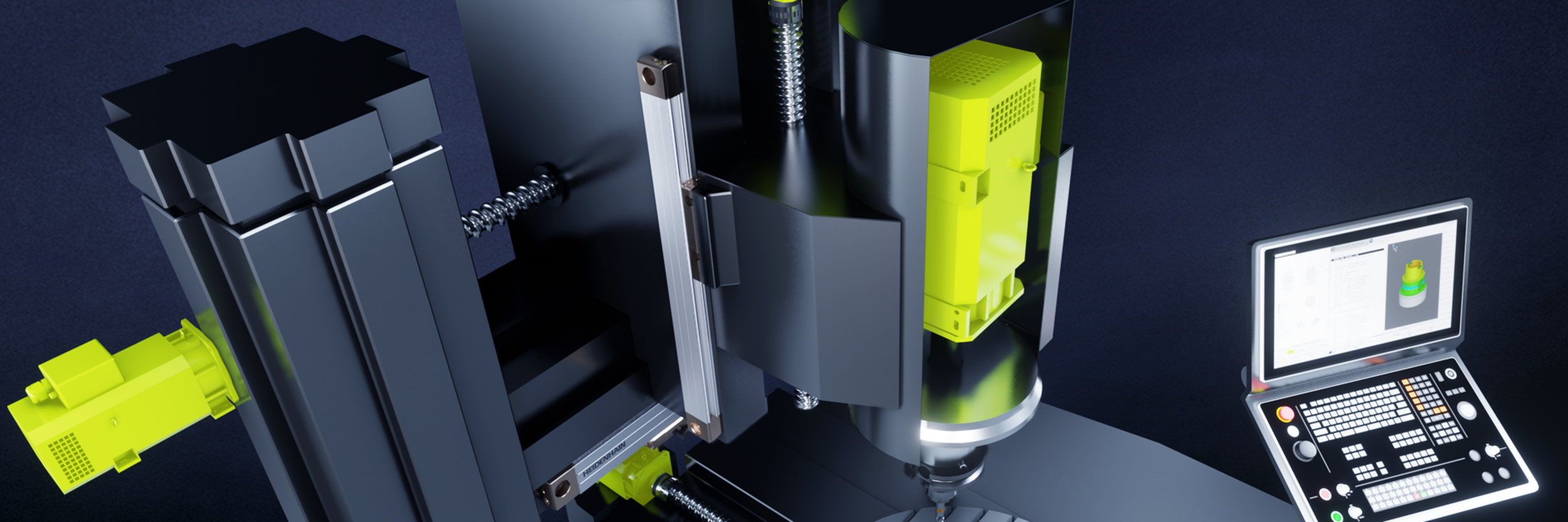 Encoders and motors for drive systems | HEIDENHAIN