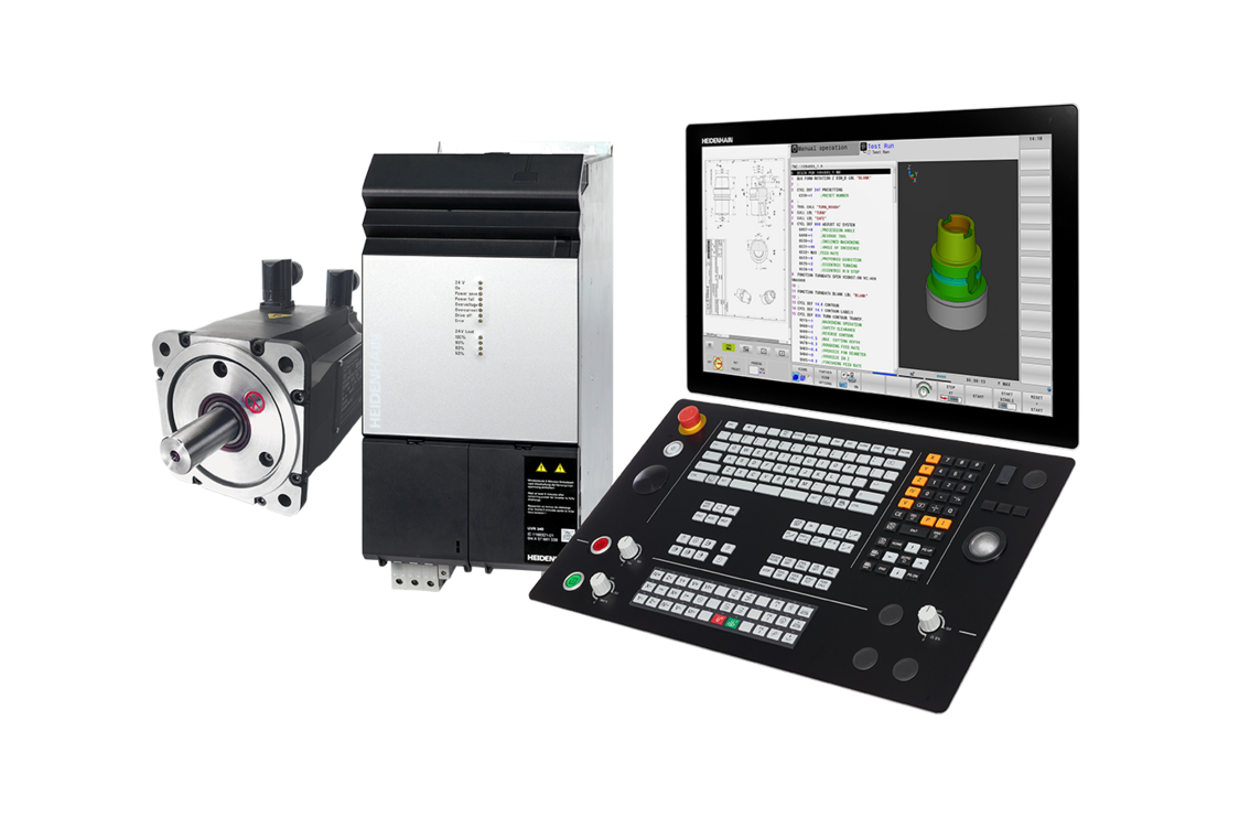 Encoders and motors for drive systems | HEIDENHAIN